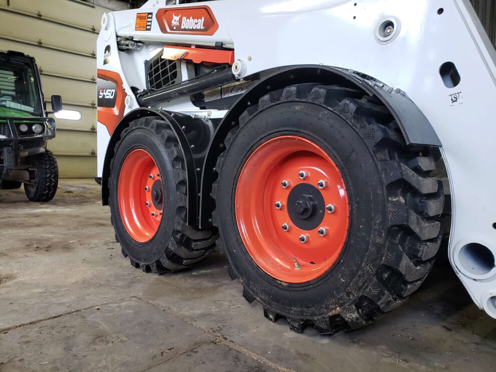 Bobcat Fenders | D-Fender | De Forest, WI | Custom Fenders for Skid Loaders