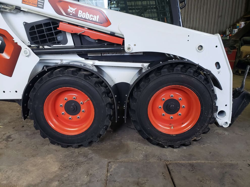 Bobcat Fenders | D-Fender | De Forest, WI | Custom Fenders for Skid Loaders