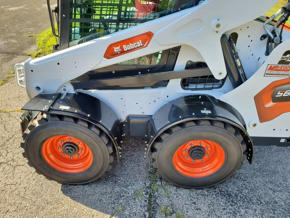 Bobcat Fenders | D-Fender | De Forest, WI | Custom Fenders for Skid Loaders