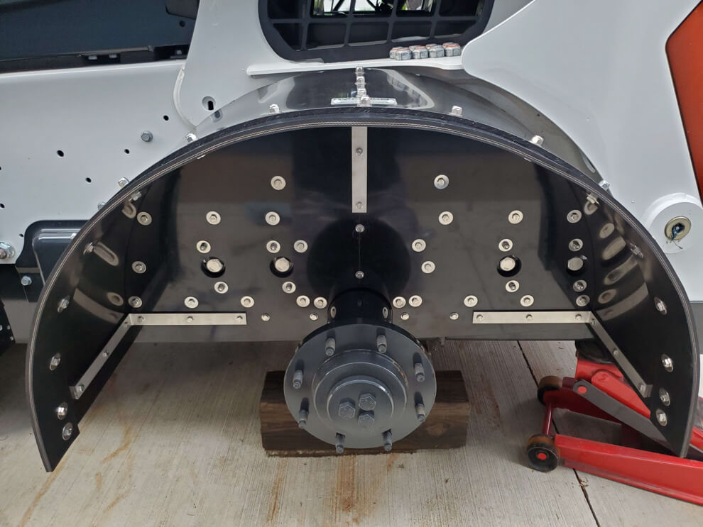 Bobcat Fenders | D-Fender | De Forest, WI | Custom Fenders for Skid Loaders