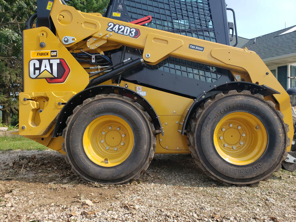 Caterpillar Fenders | D-Fender | De Forest, WI | Custom Fenders for ...