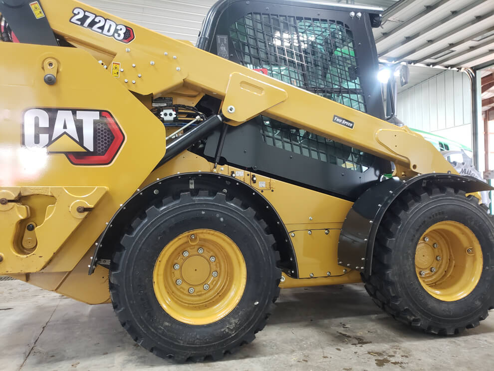 Caterpillar Fenders | D-Fender | De Forest, WI | Custom Fenders for ...