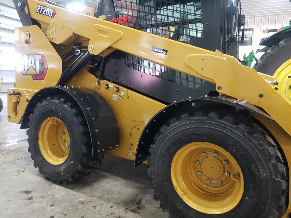 Caterpillar Fenders | D-Fender | De Forest, WI | Custom Fenders for ...