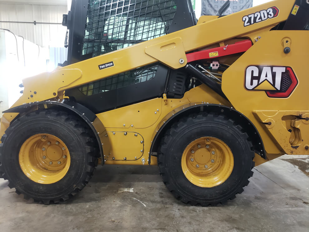 Caterpillar Fenders | D-Fender | De Forest, WI | Custom Fenders for ...