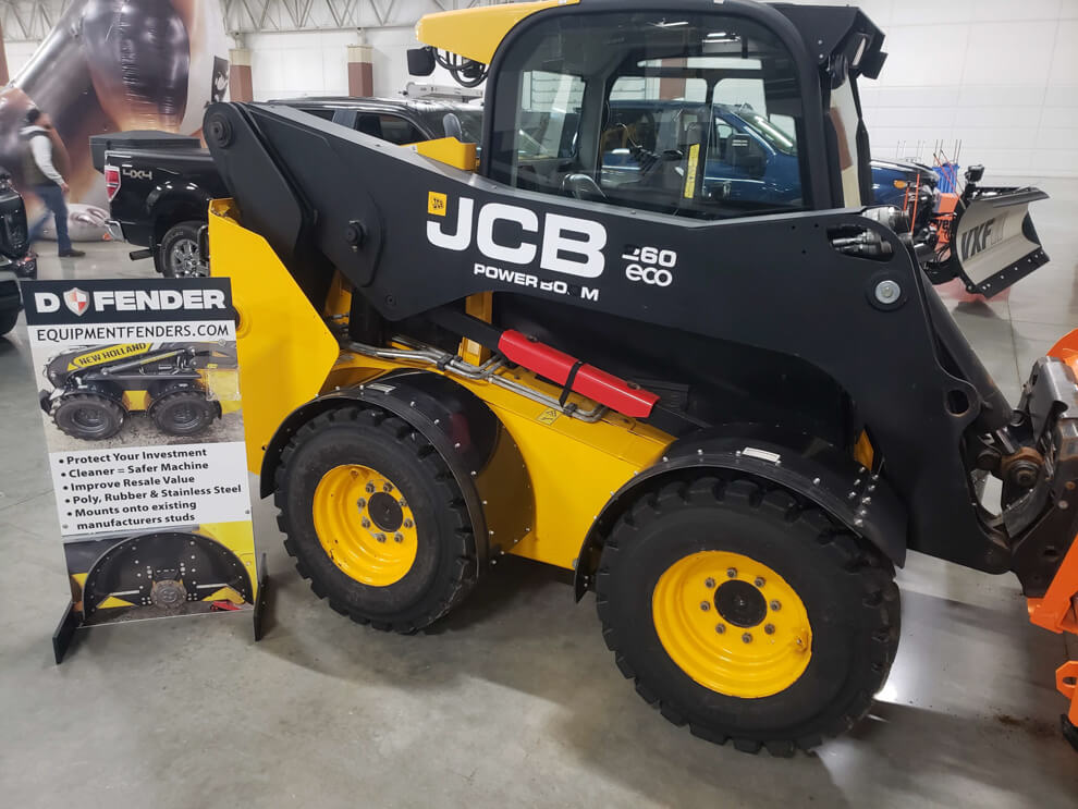 JCB Fenders | D-Fender | De Forest, WI | Custom Fenders for Skid Loaders