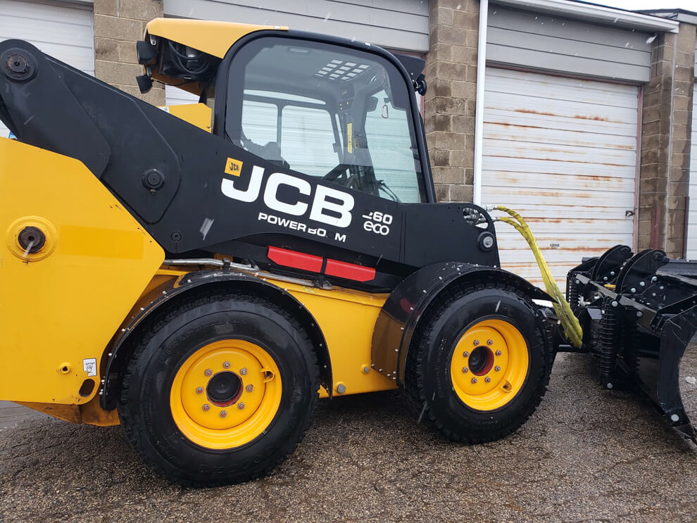 JCB Fenders | D-Fender | De Forest, WI | Custom Fenders for Skid Loaders