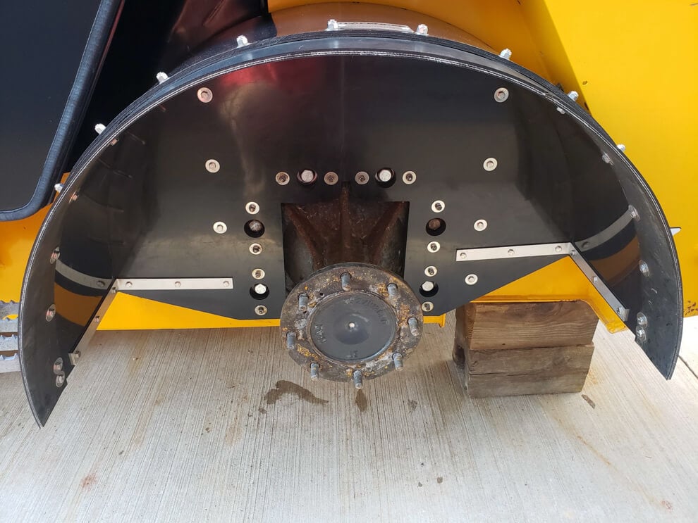 JCB Fenders | D-Fender | De Forest, WI | Custom Fenders for Skid Loaders