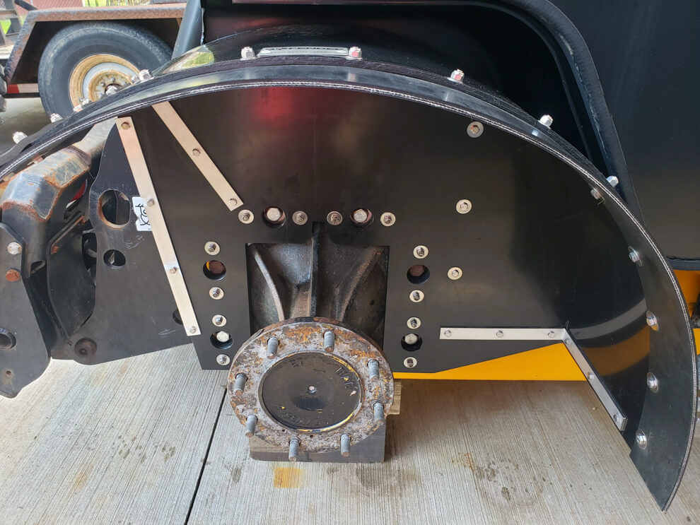 JCB Fenders | D-Fender | De Forest, WI | Custom Fenders for Skid Loaders