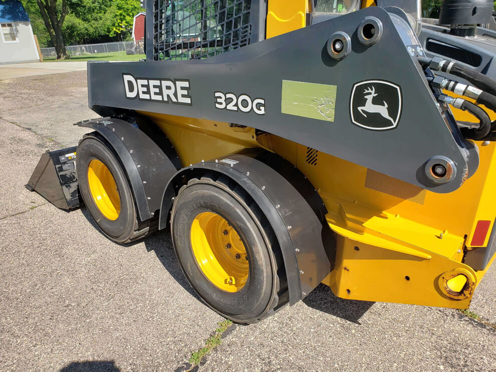 John Deere Fenders | D-Fender | De Forest, WI | Custom Fenders for Skid ...