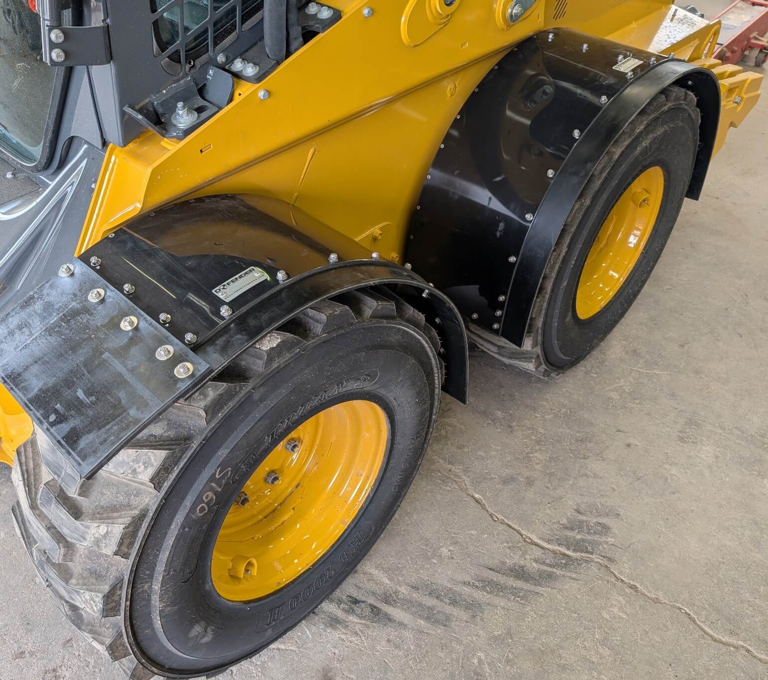 John Deere Fenders | D-Fender | De Forest, WI | Custom Fenders for Skid ...