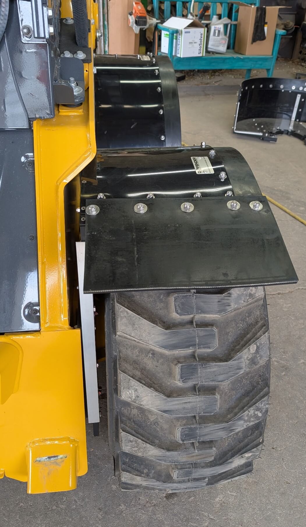 John Deere Fenders | D-Fender | De Forest, WI | Custom Fenders for Skid ...