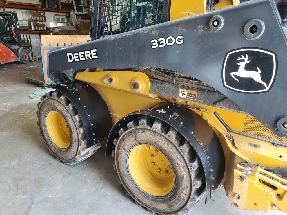 John Deere Fenders | D-Fender | De Forest, WI | Custom Fenders for Skid ...