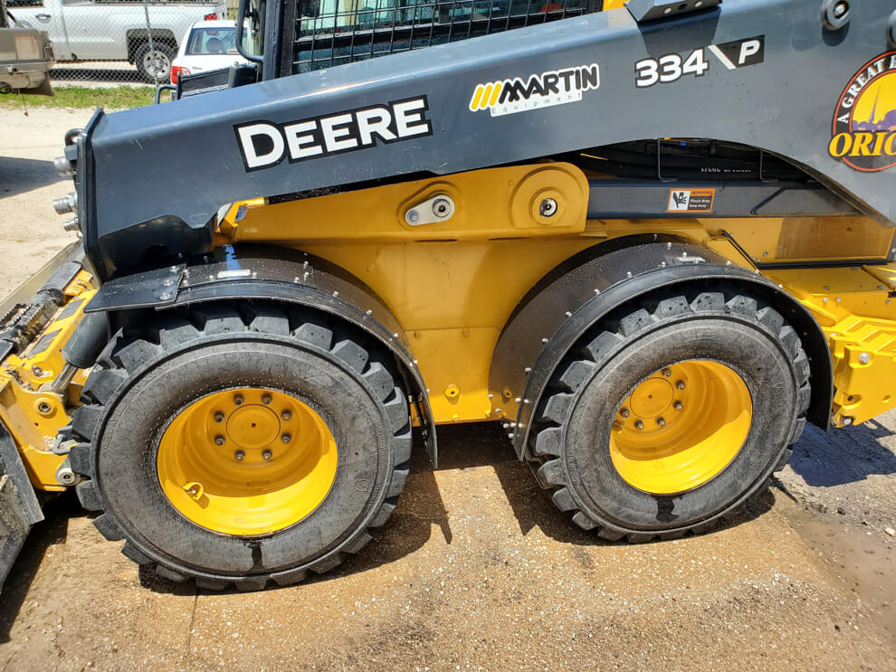 John Deere Fenders | D-Fender | De Forest, WI | Custom Fenders for Skid ...