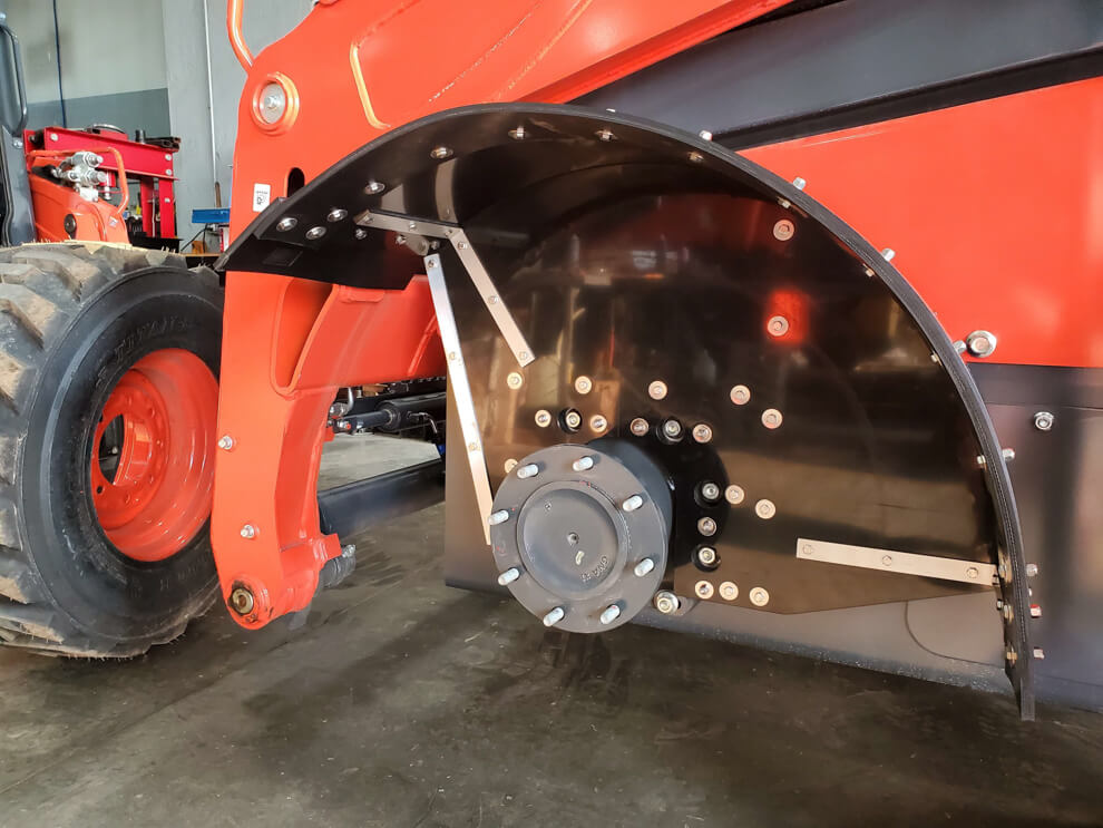 Kubota Fenders | D-Fender | De Forest, WI | Custom Fenders for Skid Loaders